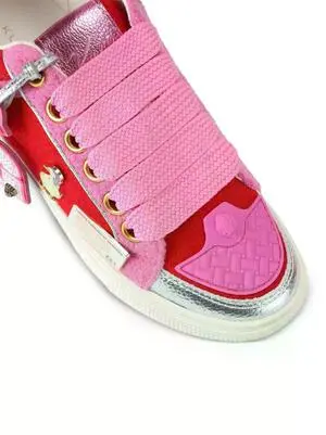 Kurt Geiger Southbank Tag Slim Sneakers - Red
