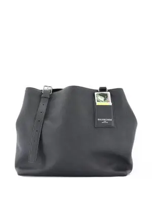 Balenciaga Credit Leather Tote Bag
