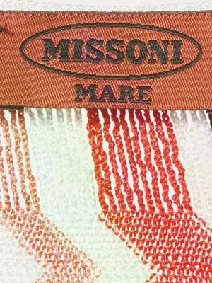 Missoni Stripe Open-knit Beach Cover-up
