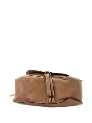 Chloé Marcie Leather Medium Satchel - Brown