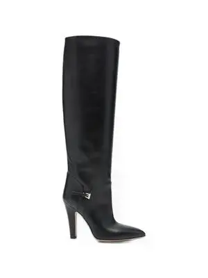 Paris Texas Elsa Mini-buckle Boots - Black