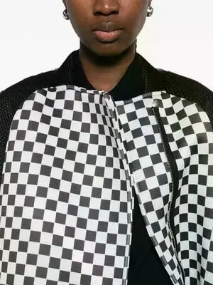 The Artistylist Check-print Raglan-sleeve Coat