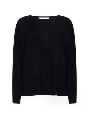 KAOS Exposed-seam Wool Sweater - Black