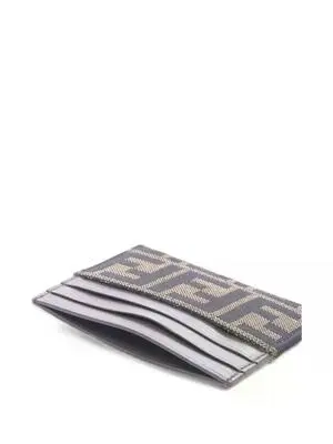 Fendi 2020s Ff-jacquard Card Case