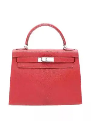 Hermès 2003 Kelly 28 Shoulder Bag - Red