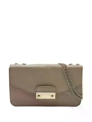 Furla Julia Flap Shoulder Bag - Neutrals