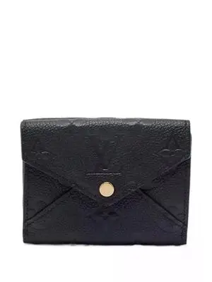LOUIS VUITTON Céleste Monogram Empreinte Wallet - Black
