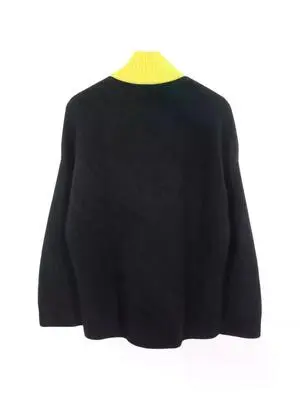 Fendi X Fila 2000s Logo-embroidered Sweater - Black
