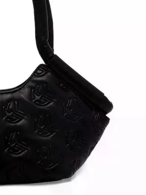 Karl Lagerfeld Logo-embossed Tote Bag - Black