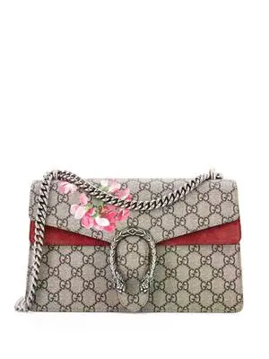 Gucci Dionysus Bag Blooms Print Gg Coated Canvas Small Shoulder Bag