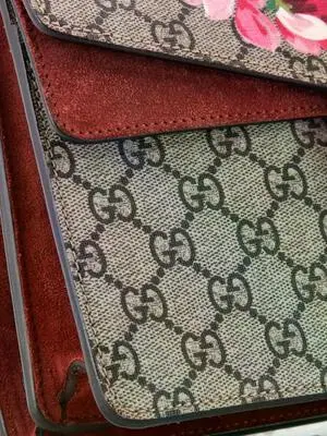 Gucci Dionysus Bag Blooms Print Gg Coated Canvas Small Shoulder Bag