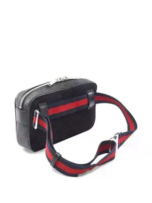 Gucci 2010s Gg Supreme Belt Bag - Black