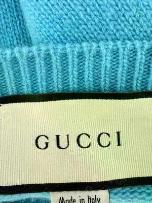 Gucci Pig Knitted Sweater - Blue