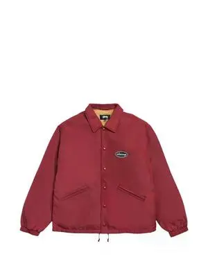 StÜssy Logo-patch Coaches Jacket - Red