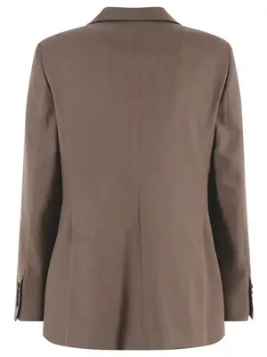 Max Mara Double-breasted Wool Blazer Unione