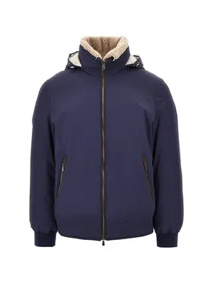 Brunello Cucinelli Down Jacket - Blue