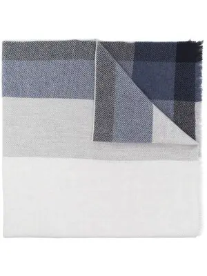 Brunello Cucinelli Wool Scarf - Blue