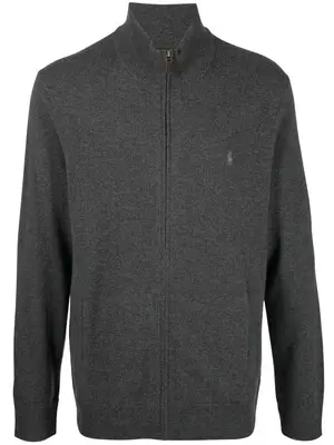 Polo Ralph Lauren Zip-up Cardigan - Grey