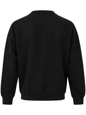 Polo Ralph Lauren Logo-embroidered Crew-neck Sweatshirt - Black