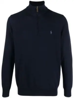 Polo Ralph Lauren Half Zip Sweater - Blue