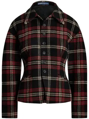 Polo Ralph Lauren Checked Jacket - Red