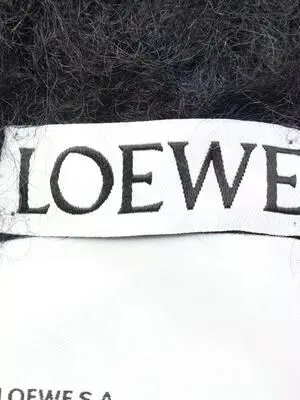 Loewe 2010s Logo-patch Scarf
