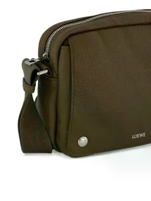 Loewe Medium Pebble Messenger Bag In Supple Grained Calfskin