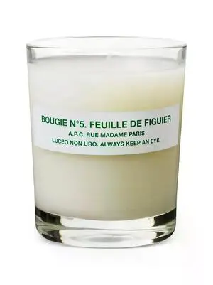 A.p.c. Bougie N°5 Feuille De Figuier Candle - Neutrals