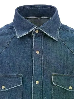 Al Duca D'aosta Western Denim Shirt