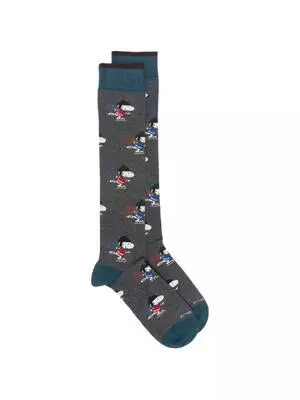 IN THE BOX Snoopy-patterned Socks - Grey