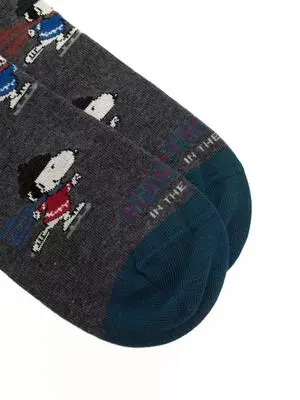IN THE BOX Snoopy-patterned Socks