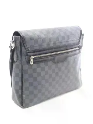 LOUIS VUITTON 2009 Mm Daniel Damier Graphite Messenger Bag - Grey