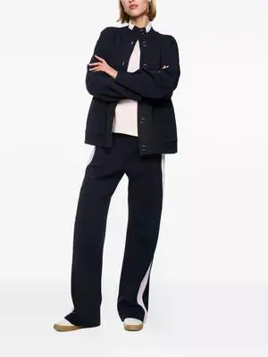 MARCCAIN Ribbed-trim Button-up Cardigan