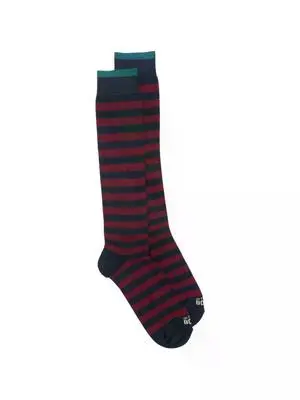 IN THE BOX Striped Cotton Socks - Blue