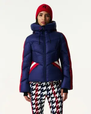 Perfect Moment Duvet Down Ski Jacket - Navy