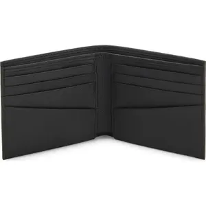 BOSS Bifold Leather Wallet - Black