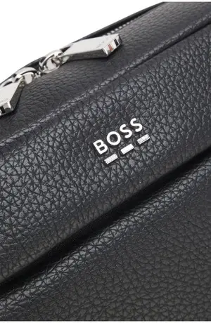 BOSS Ray Evo Faux Leather Washbag