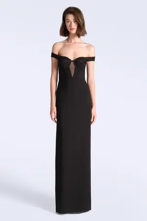 Bcbgmaxazria Sunni Gown - Black