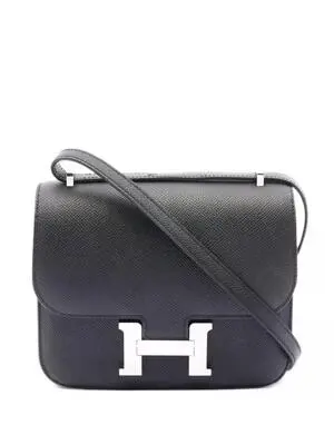 Hermès 2025 Mini Constance 3 Shoulder Bag - Black
