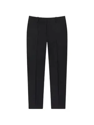 Co Pressed-crease Tailored Trousers - Black