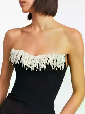 David Koma Strapless Mini Dress
