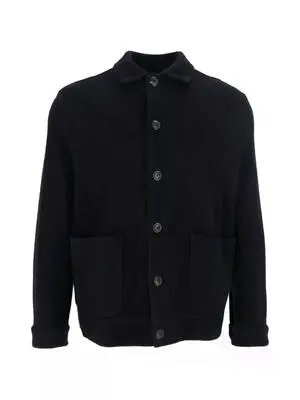 CIRCOLO 1901 Garment-dyed Shirt Jacket - Blue
