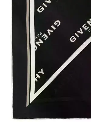 Givenchy Logo-print Silk Scarf