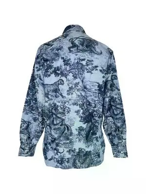 Dior Toile De Jouy Long Blouse