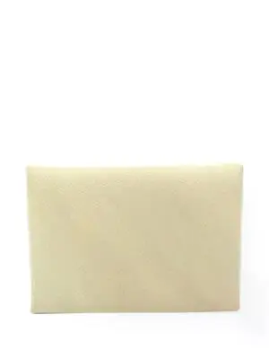 Hermès 2024 Calvi Duo Coin Purse - Neutrals