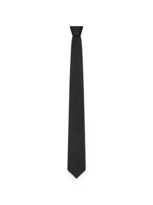 Givenchy Paris Tie In Silk Jacquard - Black
