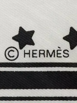 Hermès 2010s Brides De Gala Frill Scarf