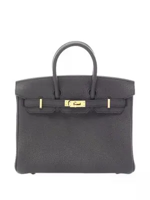 Hermès 2026 Birkin 25 Togo Shoulder Bag - Grey