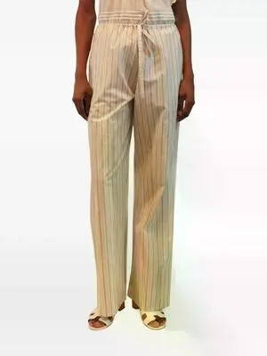 THE ROW Hypnosta Striped Wide-leg Trousers