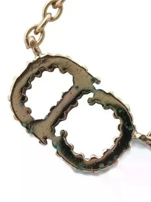Dior 2000s Clair D Lune Rhinestone Necklace